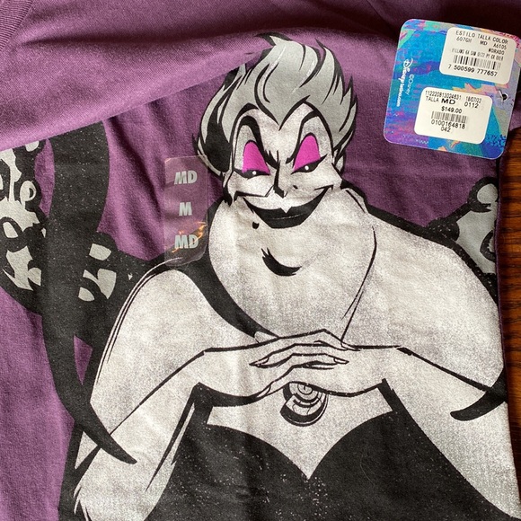Disney | Tops | Official Nwt Disney Ursula Tshirt | Poshmark